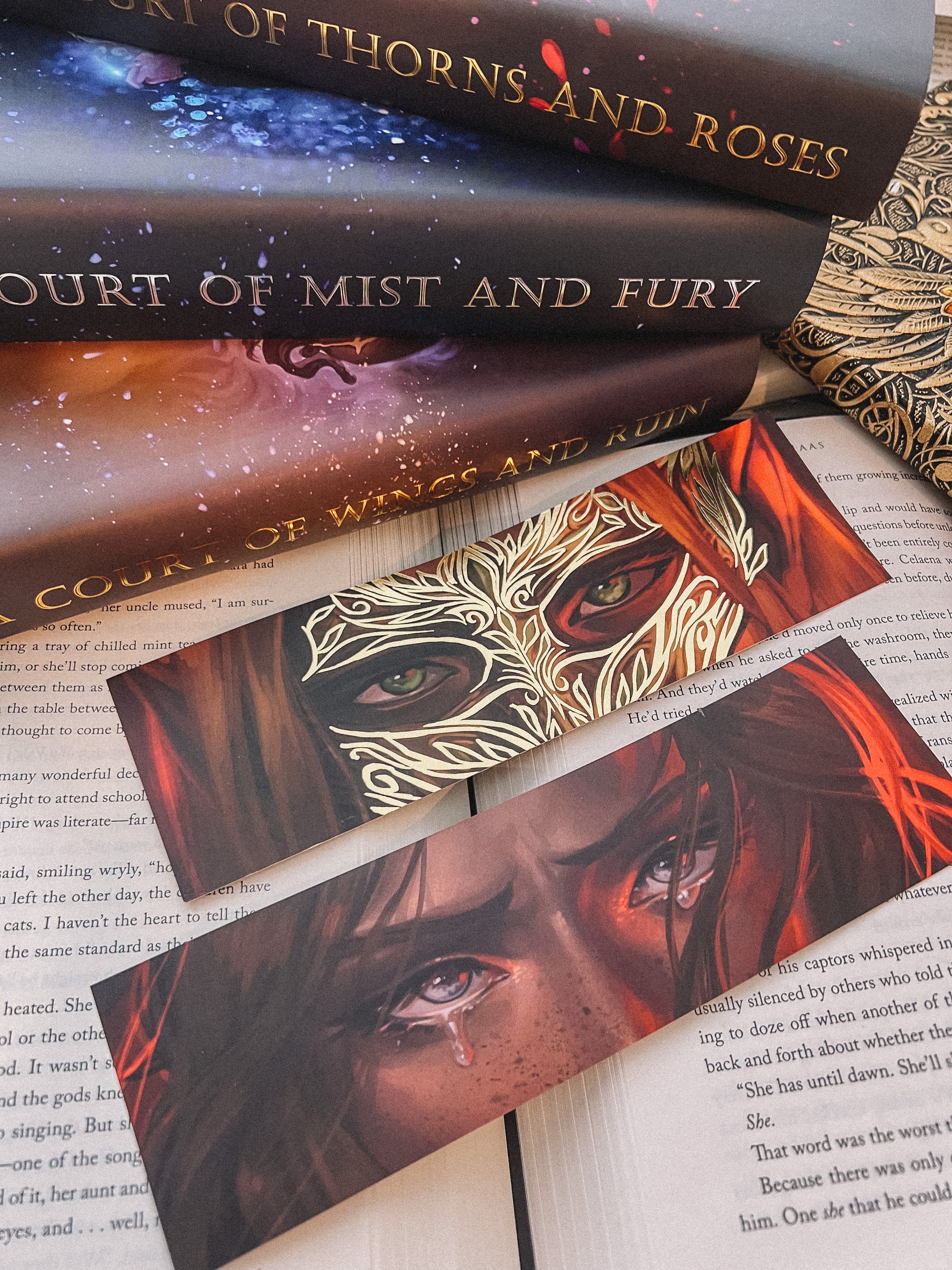 ACOTAR Bookmark Set – thedustyshop