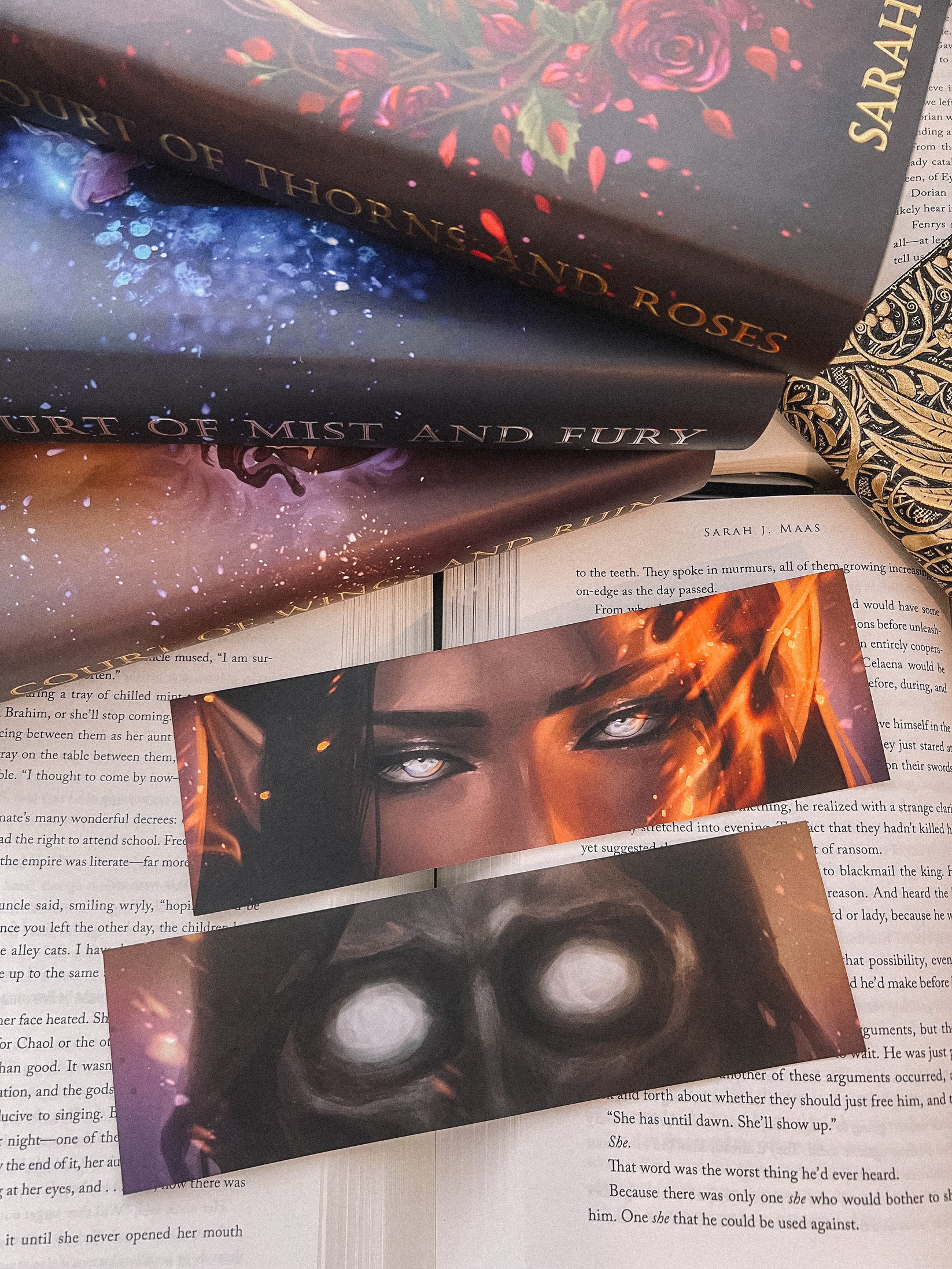 ACOTAR Bookmark Set – thedustyshop