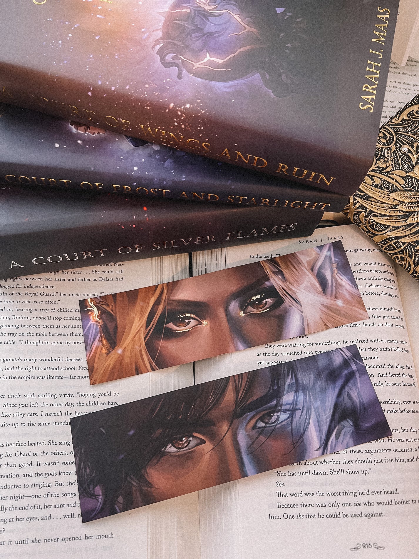 ACOTAR Bookmark Set – thedustyshop