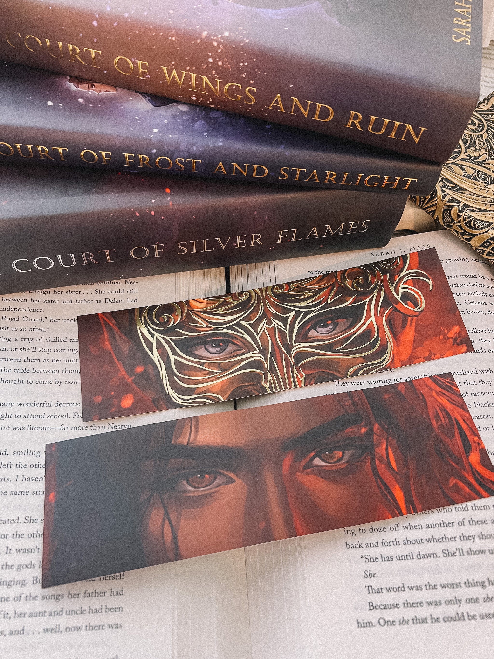 ACOTAR Bookmark Set – thedustyshop